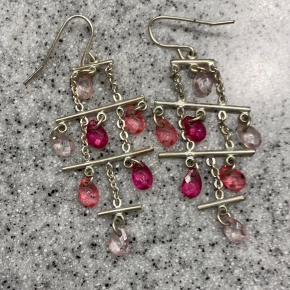 Jewelry | Vintage Tri Color Pink Er | Poshmark